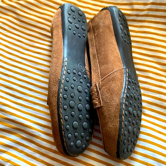 Merona | Shoes | Merona Brown Suede Moccasin Style Penny Loafer | Poshmark
